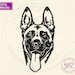 Belgian Malinois Embroidery Designs, Machine Embroidery Pattern ...