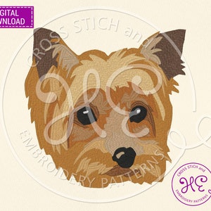 Yorkshire Terrier Dog Embroidery Designs, Machine Embroidery Pattern ...