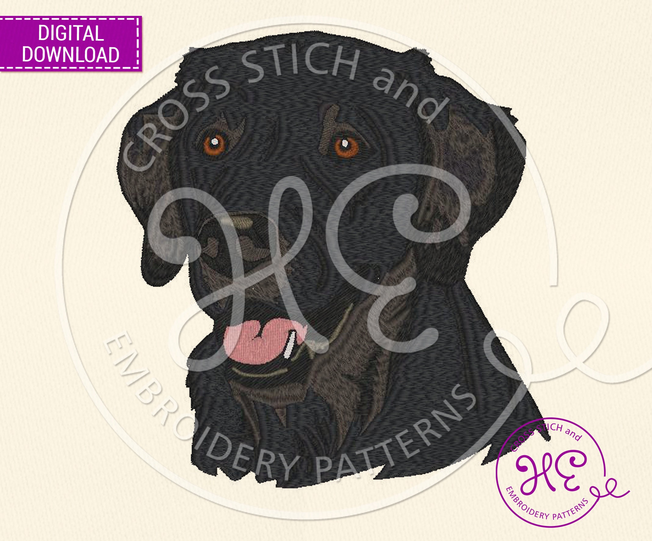 Labrador Dog Embroidery Designs Machine Embroidery Pattern - Etsy