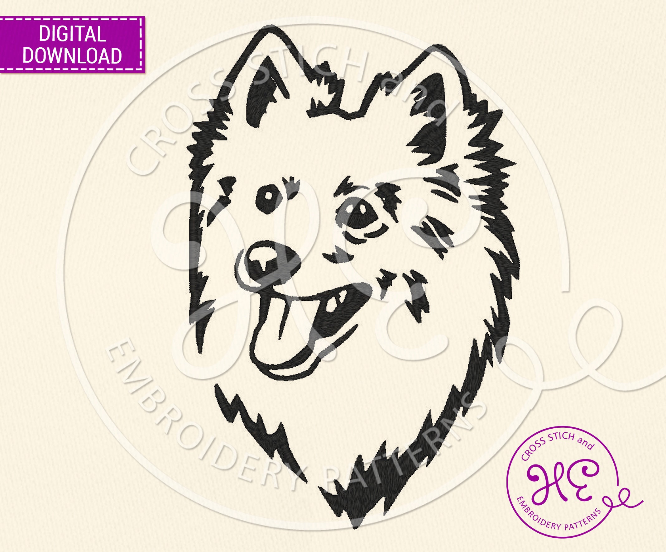 American Eskimo Embroidery Designs Machine Embroidery - Etsy