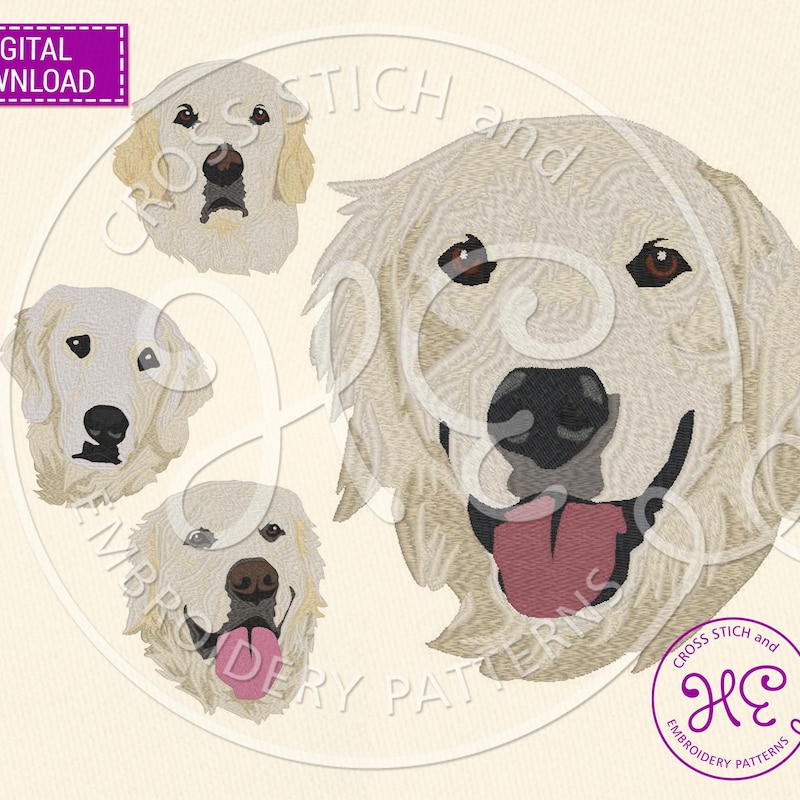 Golden Retriever Jef File - Etsy