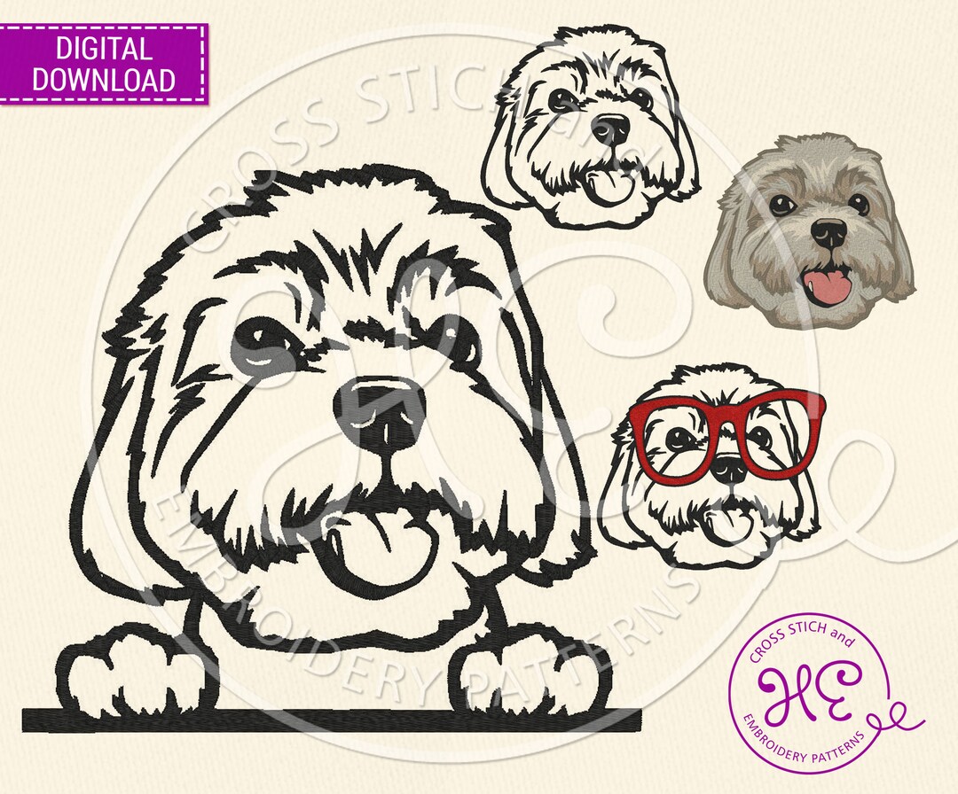 Maltese Embroidery Designs, Machine Embroidery Pattern, Download ...