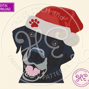 Black Labrador Embroidery Design, Machine Embroidery Pattern, Download ...