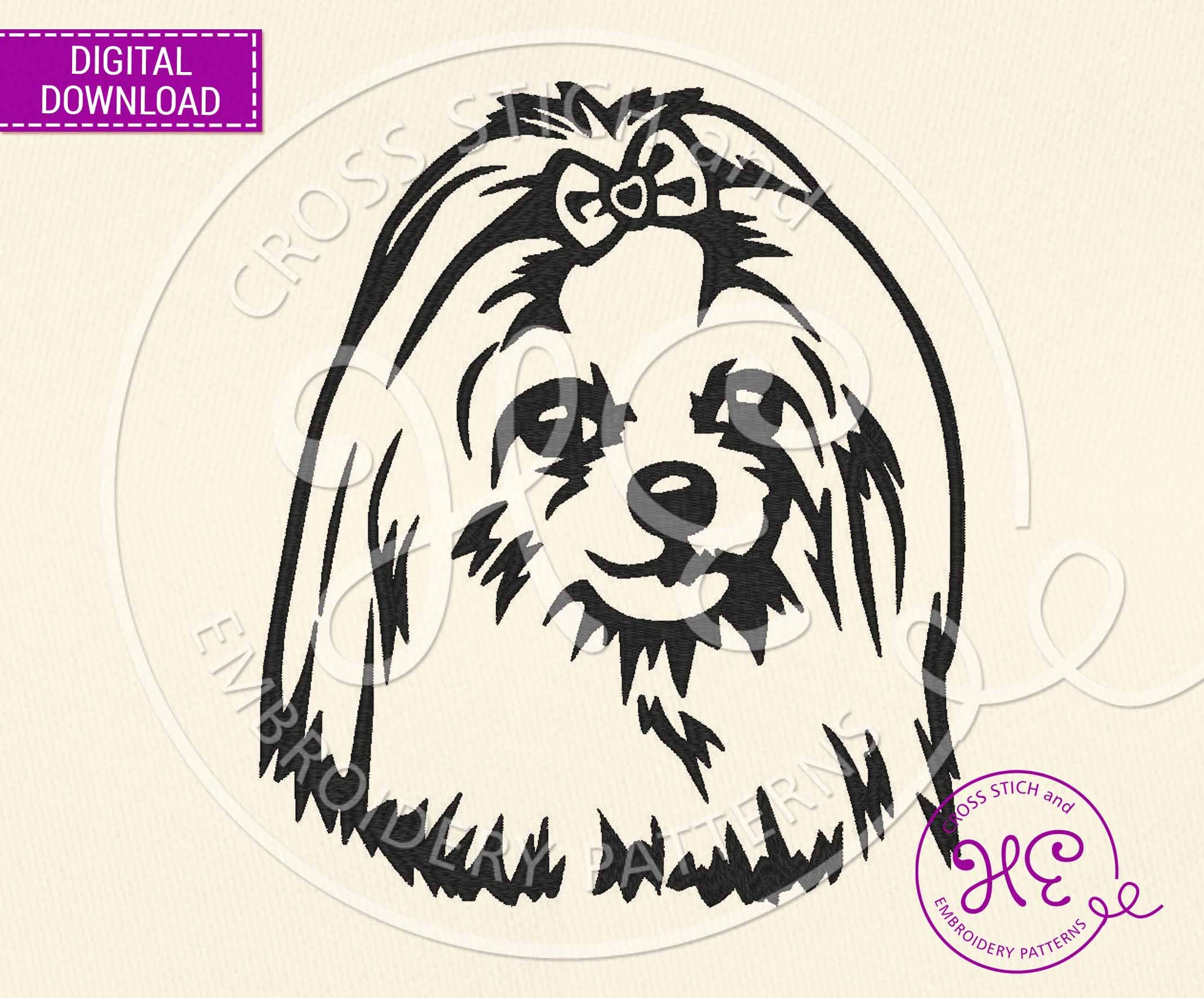 Maltese Embroidery Designs, Machine Embroidery Pattern, Download ...