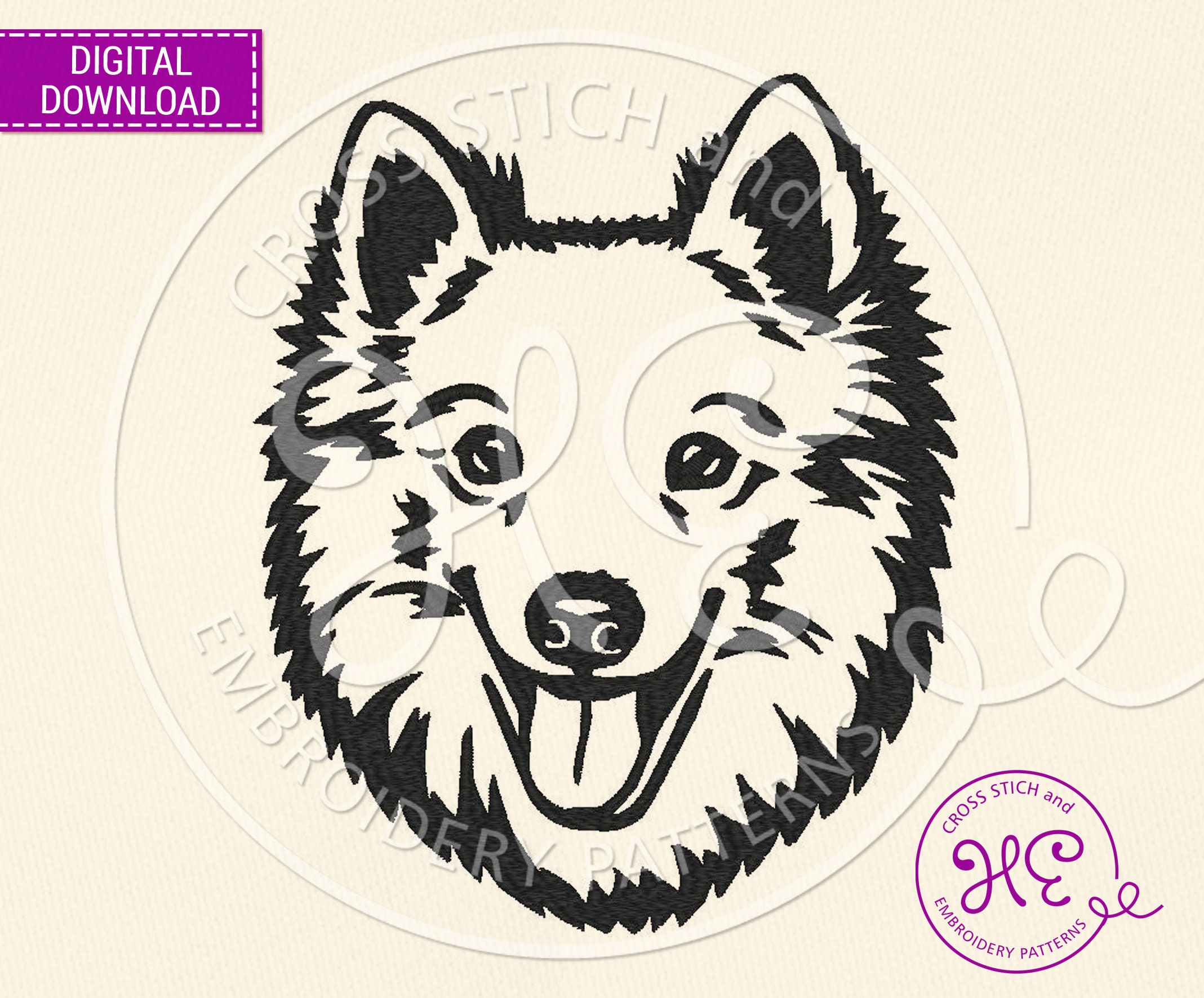 American Eskimo Embroidery Designs Machine Embroidery - Etsy