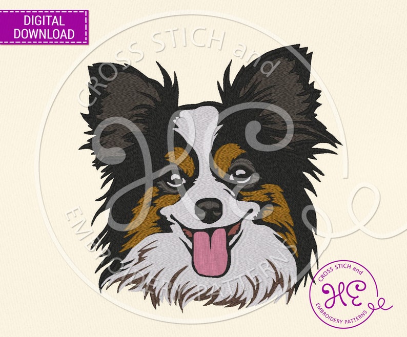 Papillon Embroidery Designs Machine Embroidery Pattern - Etsy