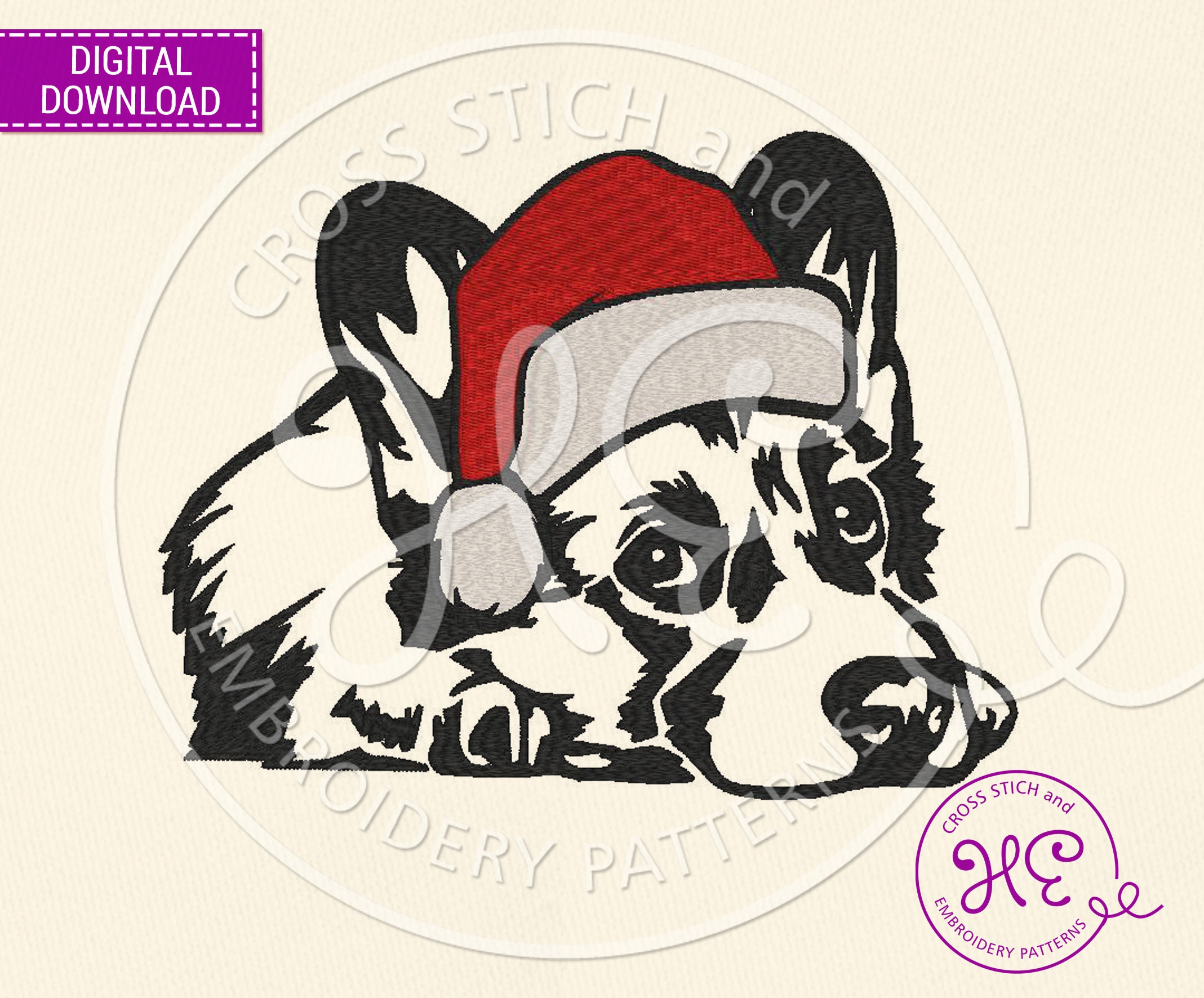 Corgi Dog Embroidery Designs Machine Embroidery Pattern | Etsy