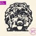 Labradoodle Dog Embroidery Designs, Machine Embroidery Pattern, Instant ...