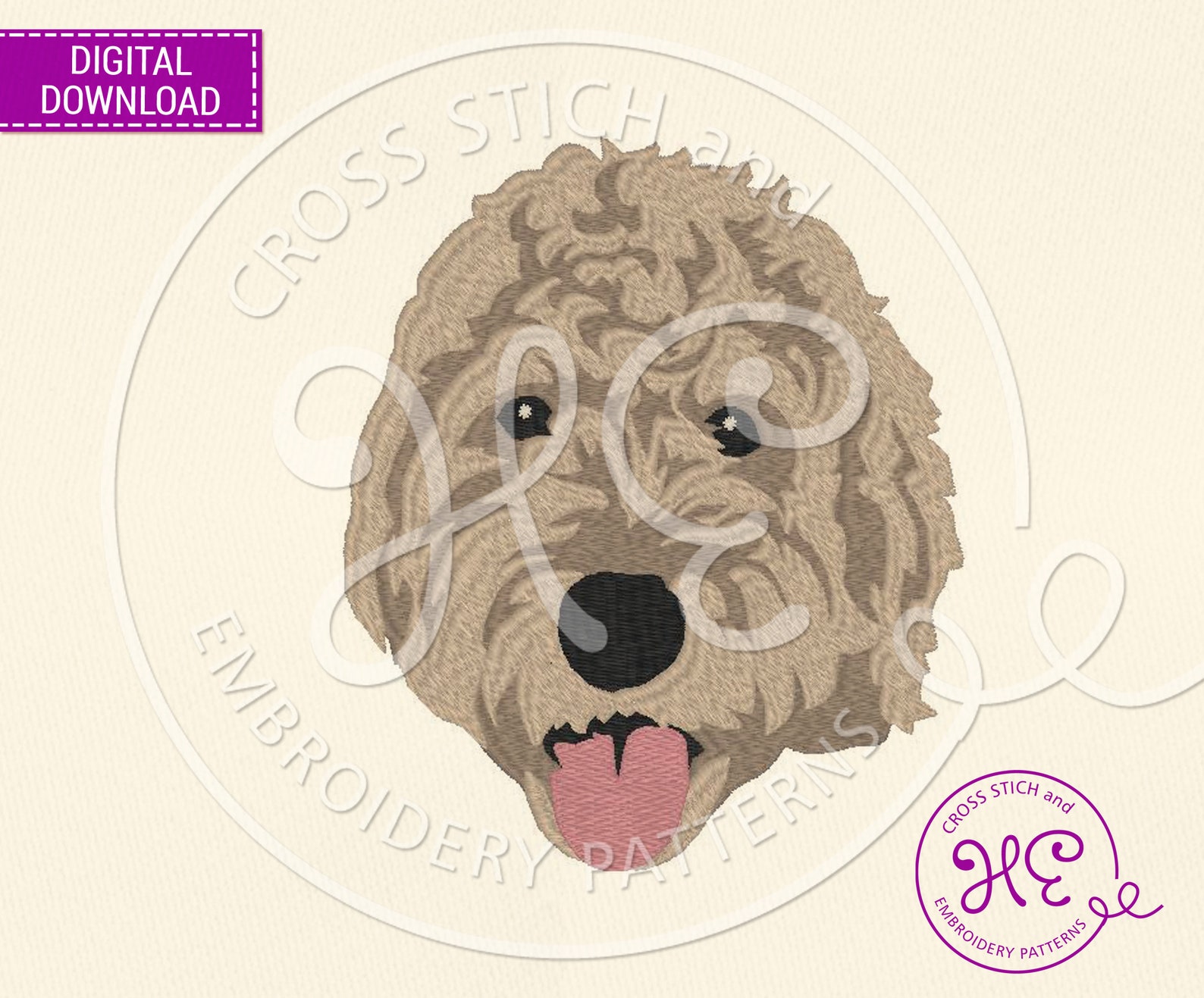 Doodle Dog Embroidery Designs, Machine Embroidery Pattern, Digital ...