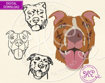 Dog Outline Machine Embroidery Design - Etsy