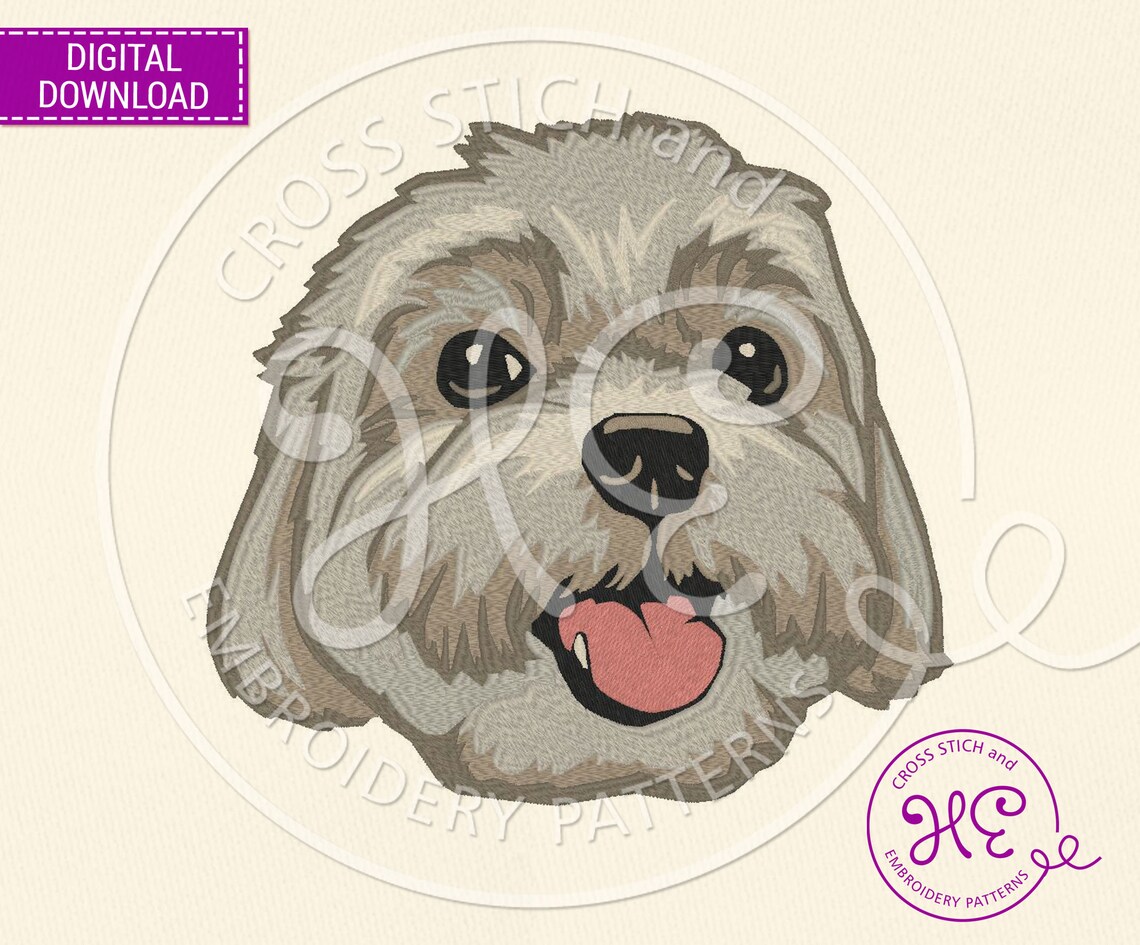 Maltese Embroidery Designs, Machine Embroidery Pattern, Download ...