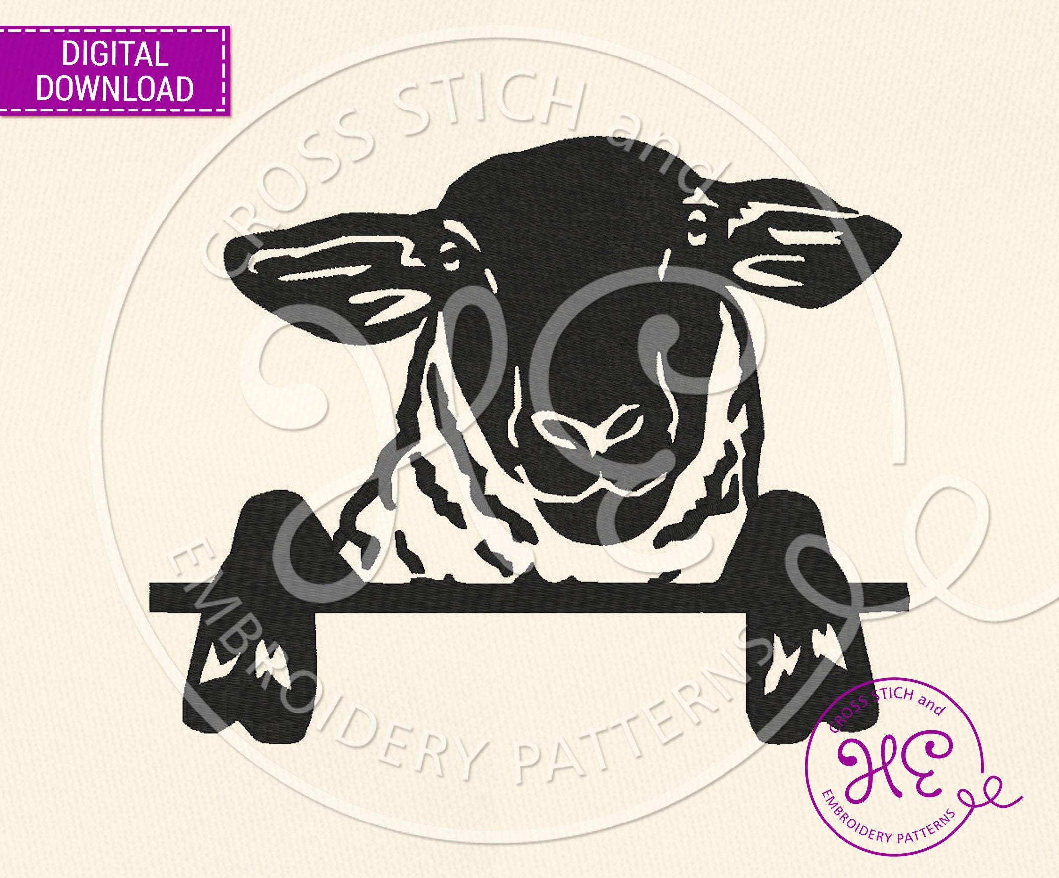 Sheep Embroidery Designs Embroidery Pattern for Machine - Etsy