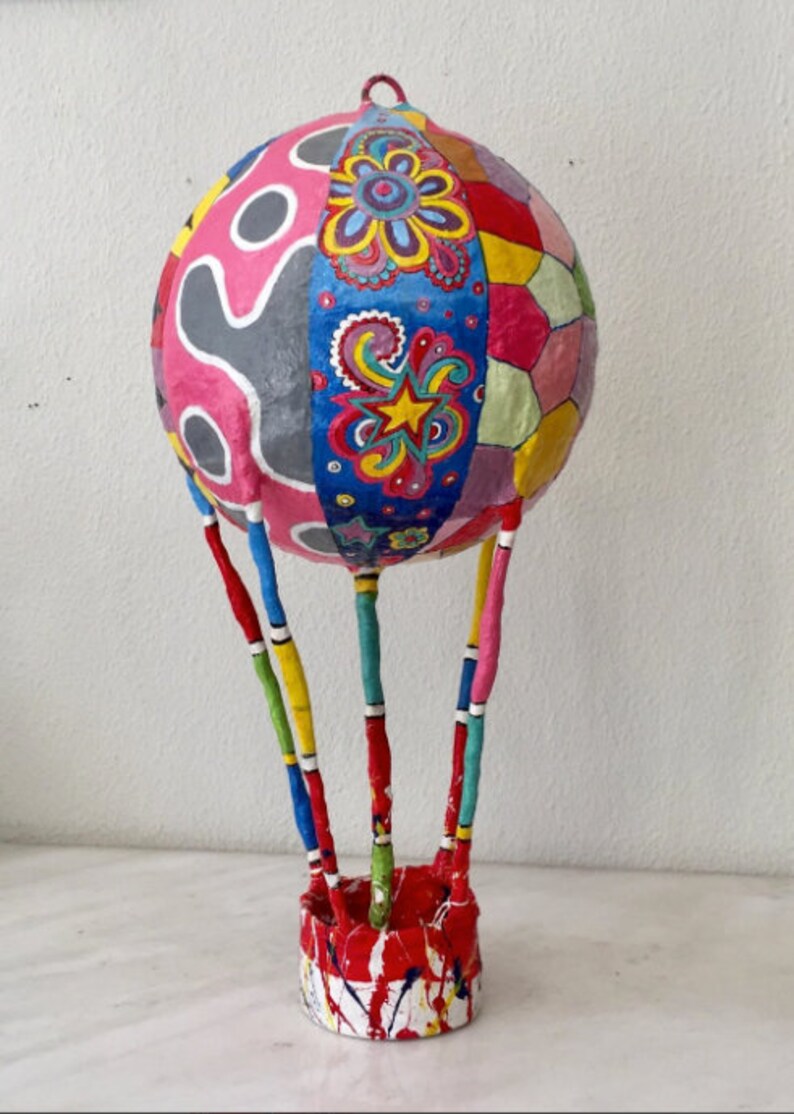 Pop Art Baloon Sculpturetwo Sided Handmade - Etsy