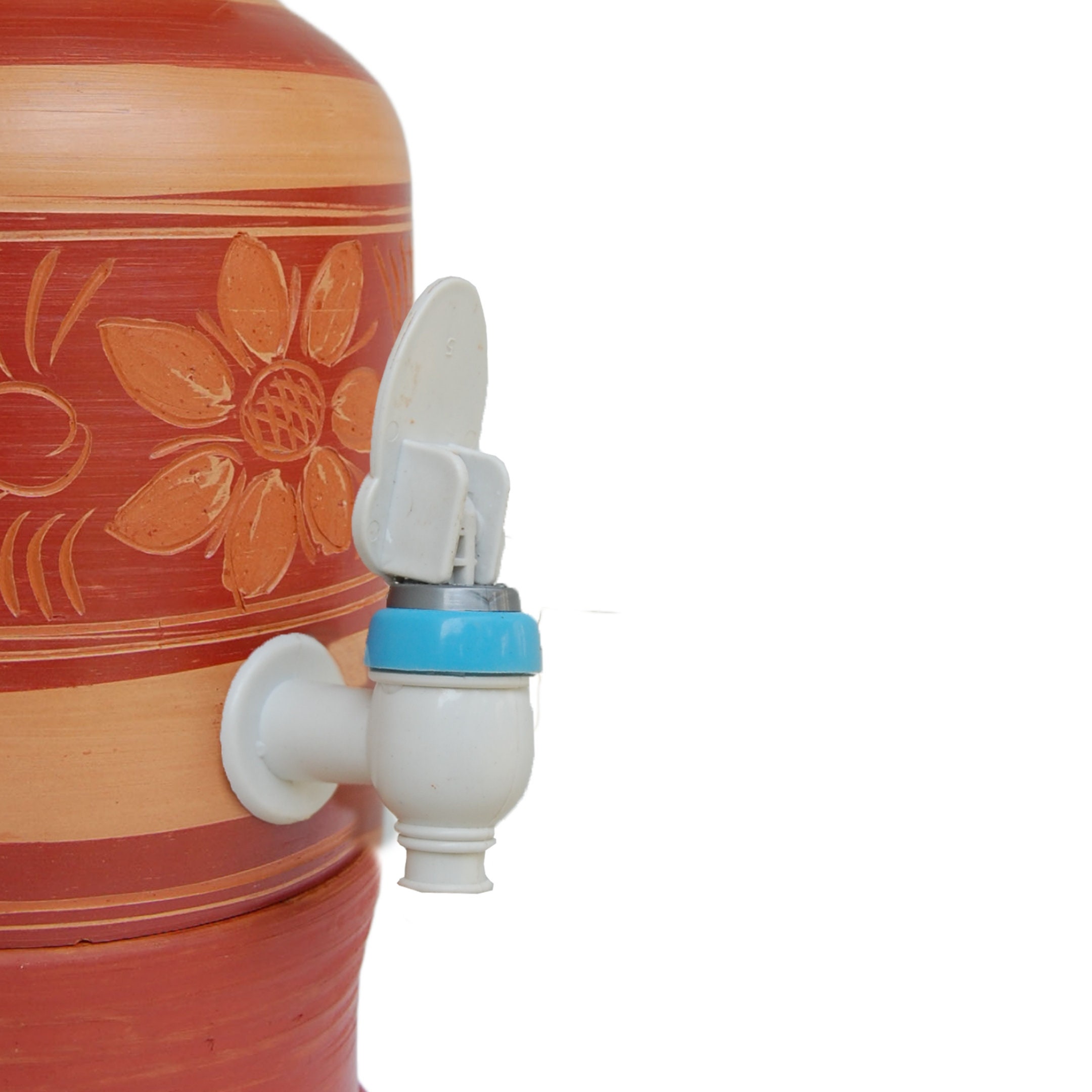 New 100% Handmade 2L Small CLAY WATER DISPENCER With Free Stand Healthy ...