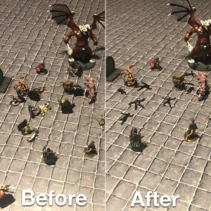 Corpse Tokens (10 Pack) | Death Markers | Dead NPC Markers| Body ...