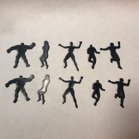 Corpse Tokens 10 Pack Death Markers Dead NPC Markers | Etsy