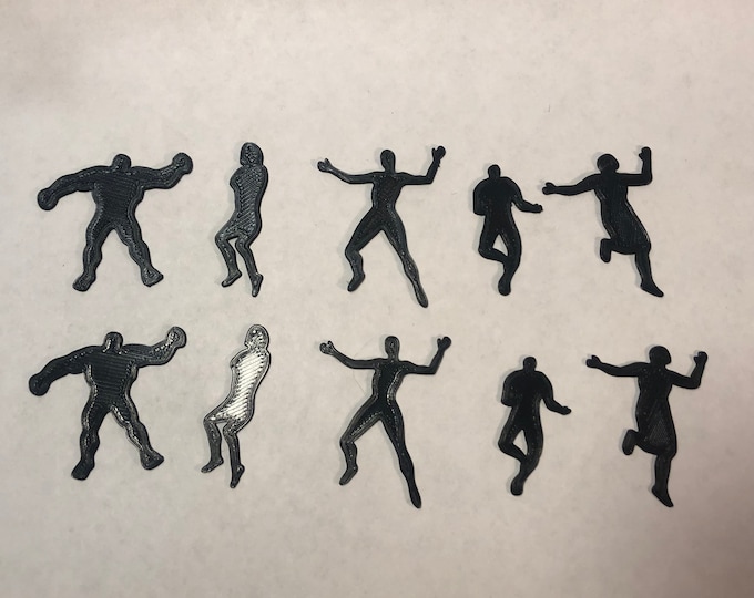 Corpse Tokens (10 Pack) | Death Markers | Dead NPC Markers| Body ...