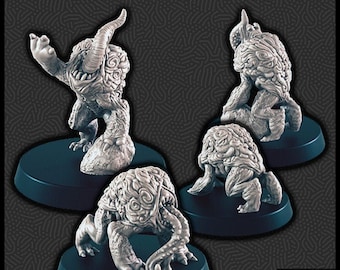 Intellect Devourer Cerebrum Hound Underdark 28mm - Etsy
