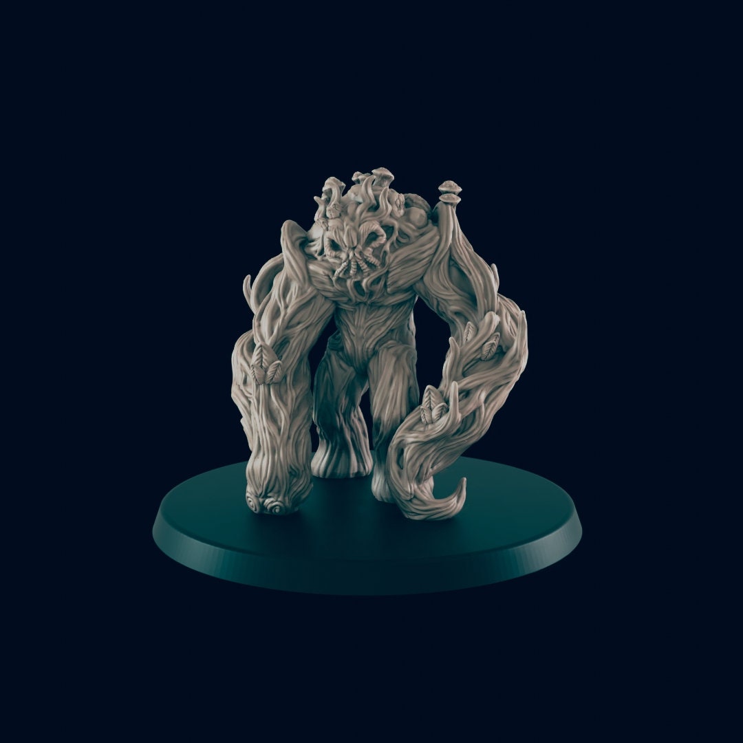Shambling Mound Mini 3D Printed Model 28/32mm Scale RPG Fantasy Games D ...
