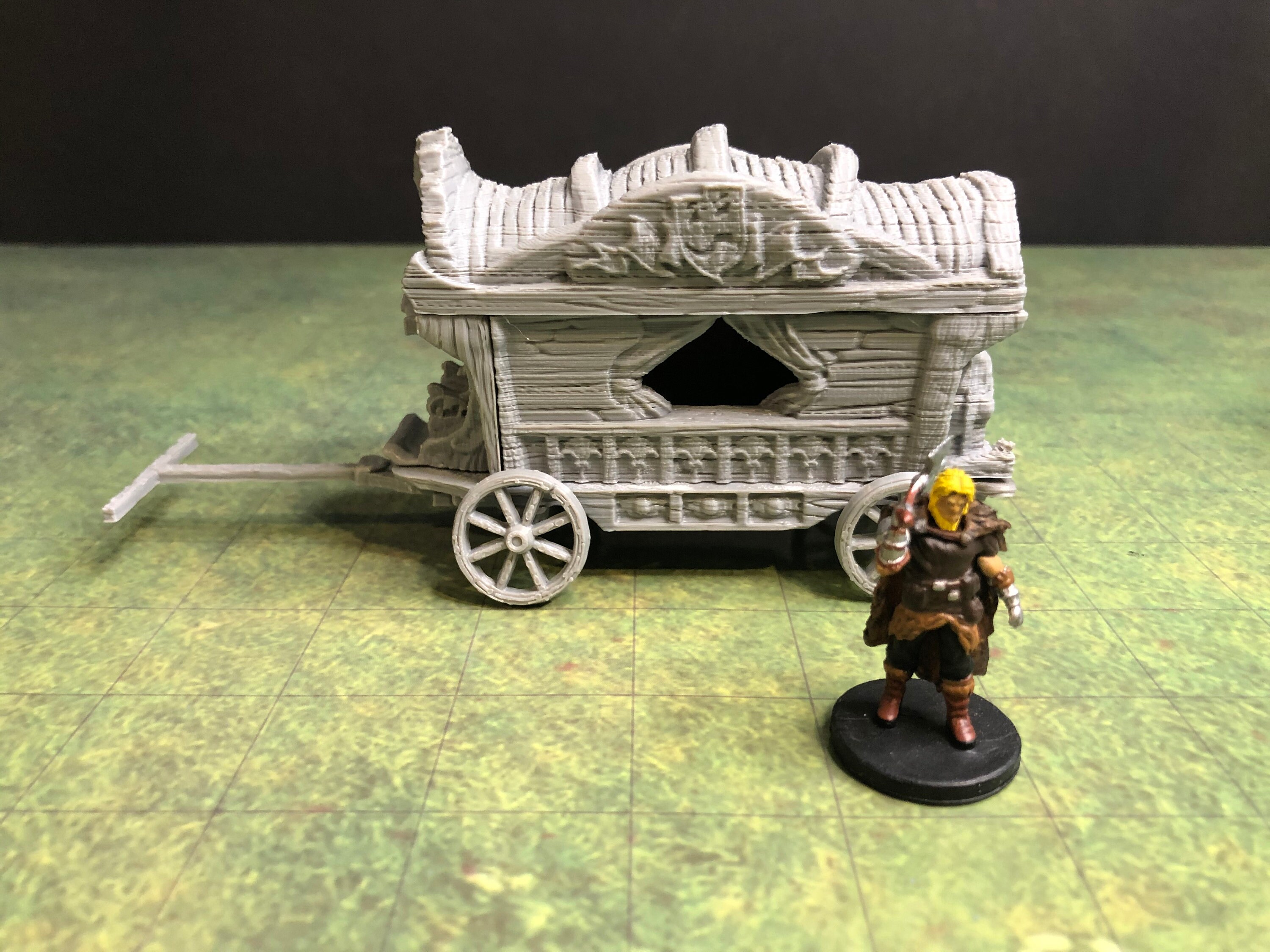 Wagons 3 Styles 3D Printed Model 25/28mm Scale RPG - Etsy UK