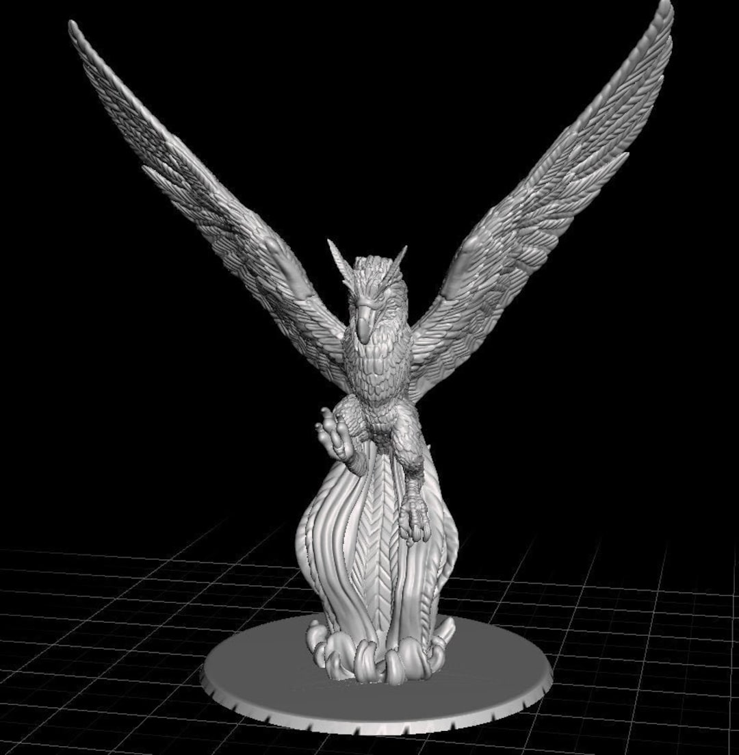 Roc Mini - 3D Printed Model 28/32mm Scale RPG Fantasy Games D&D ...