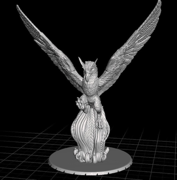 Roc Mini 3D Printed Model 28/32mm Scale RPG Fantasy Games - Etsy