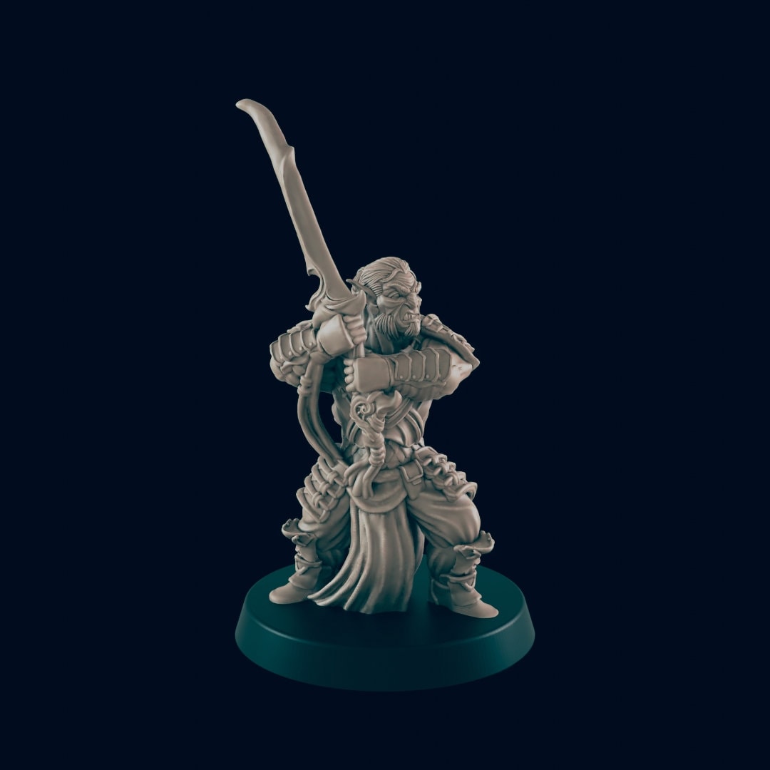 Hobgoblin Mini - 3D Printed Model 28/32mm Scale RPG Fantasy Games D&D ...
