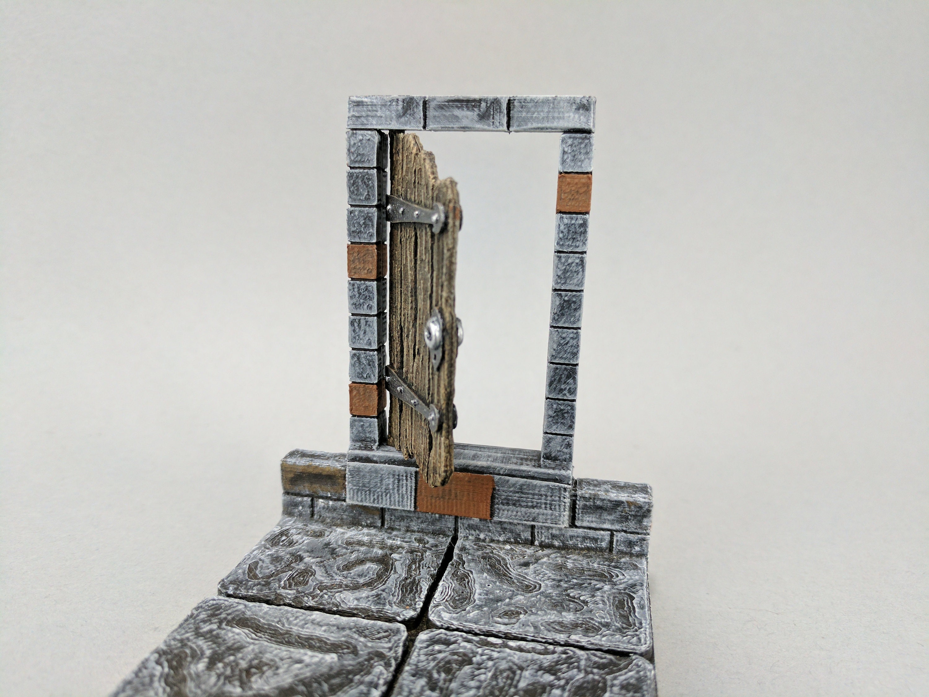 Openable Dungeon Doors: 3D Printed True Tiles RPG Terrain - Etsy