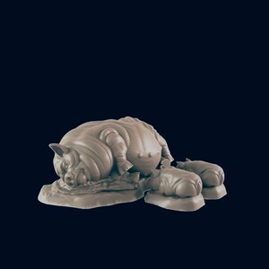 Pigs Minis - 3D Printed Model 28/32mm Scale RPG Fantasy Games D&D ...