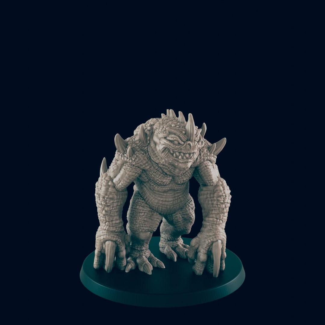 Slaad Mini - 3D Printed Model 28/32mm Scale RPG Fantasy Games D&D ...