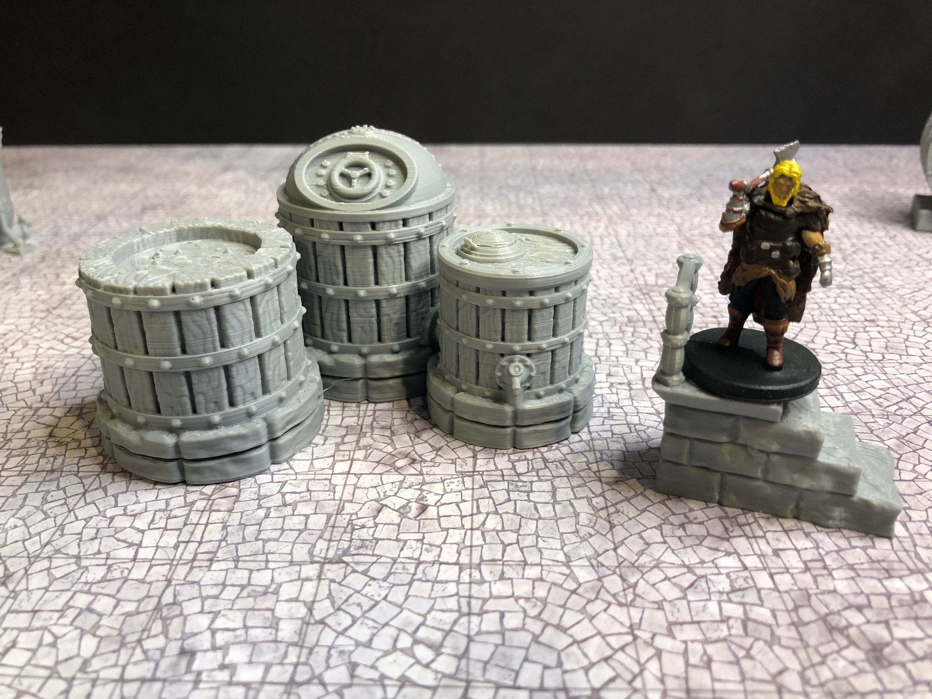 3D Printed Dwarven Brewery Playset: 28mm RPG Terrain - Etsy