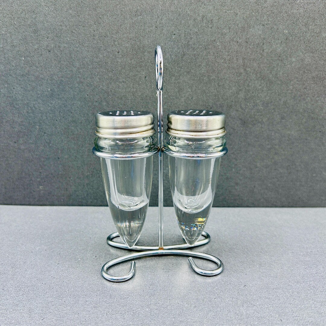 Unique Mid-century Modern Rocket-shaped Salt & Pepper Shakers With ...