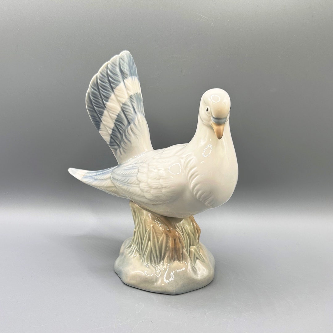 Vintage Porceval Dove Figurine From Villa Marchante valencia Spain ...
