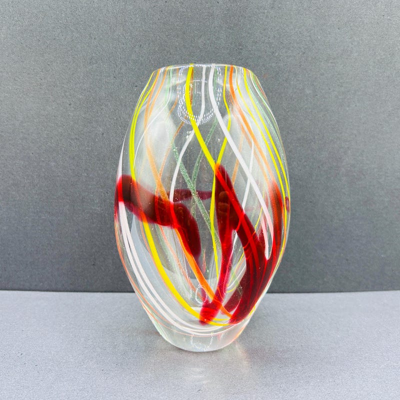 Colored Glass Vases - Etsy