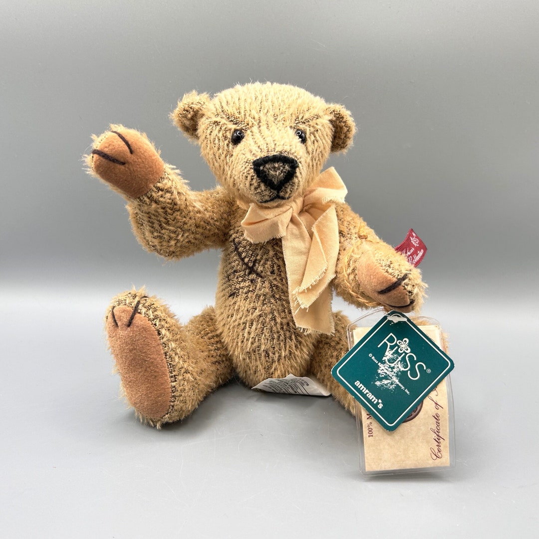 Limited Edition Russ Vintage Humpback Mohair Bear | Bartholomew | Teddy ...