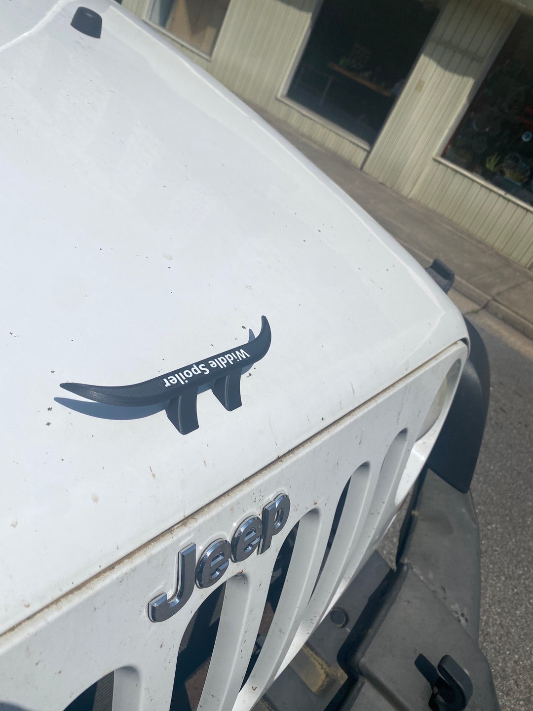 Widdle Spoiler (original) - Etsy