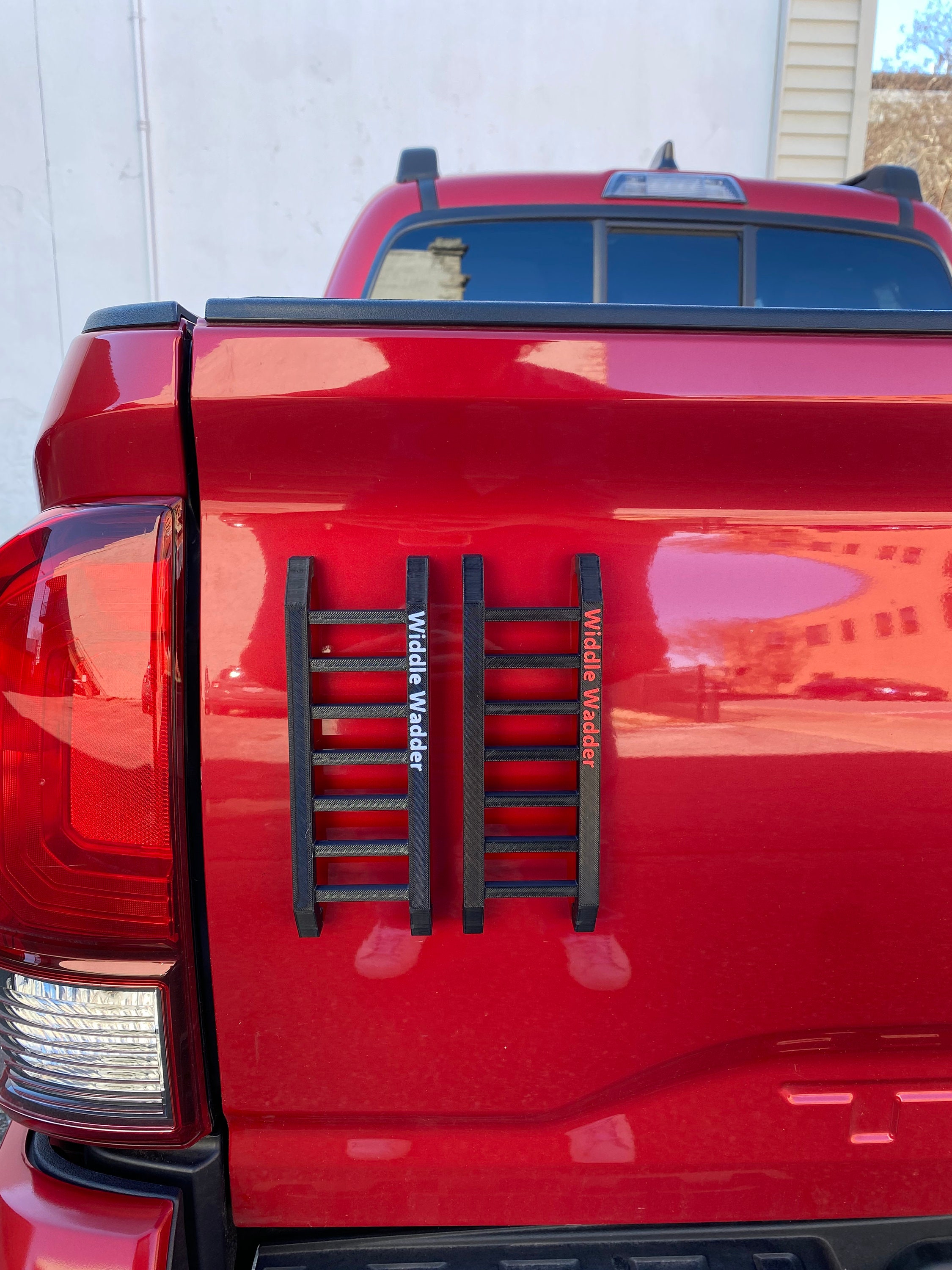 Pixel Pencils Widdle Wadder Car Magnet - Funny Little Ladder Automotive ...