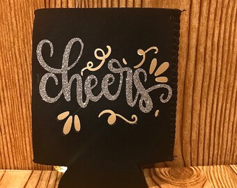 Cheers Koozie | Etsy