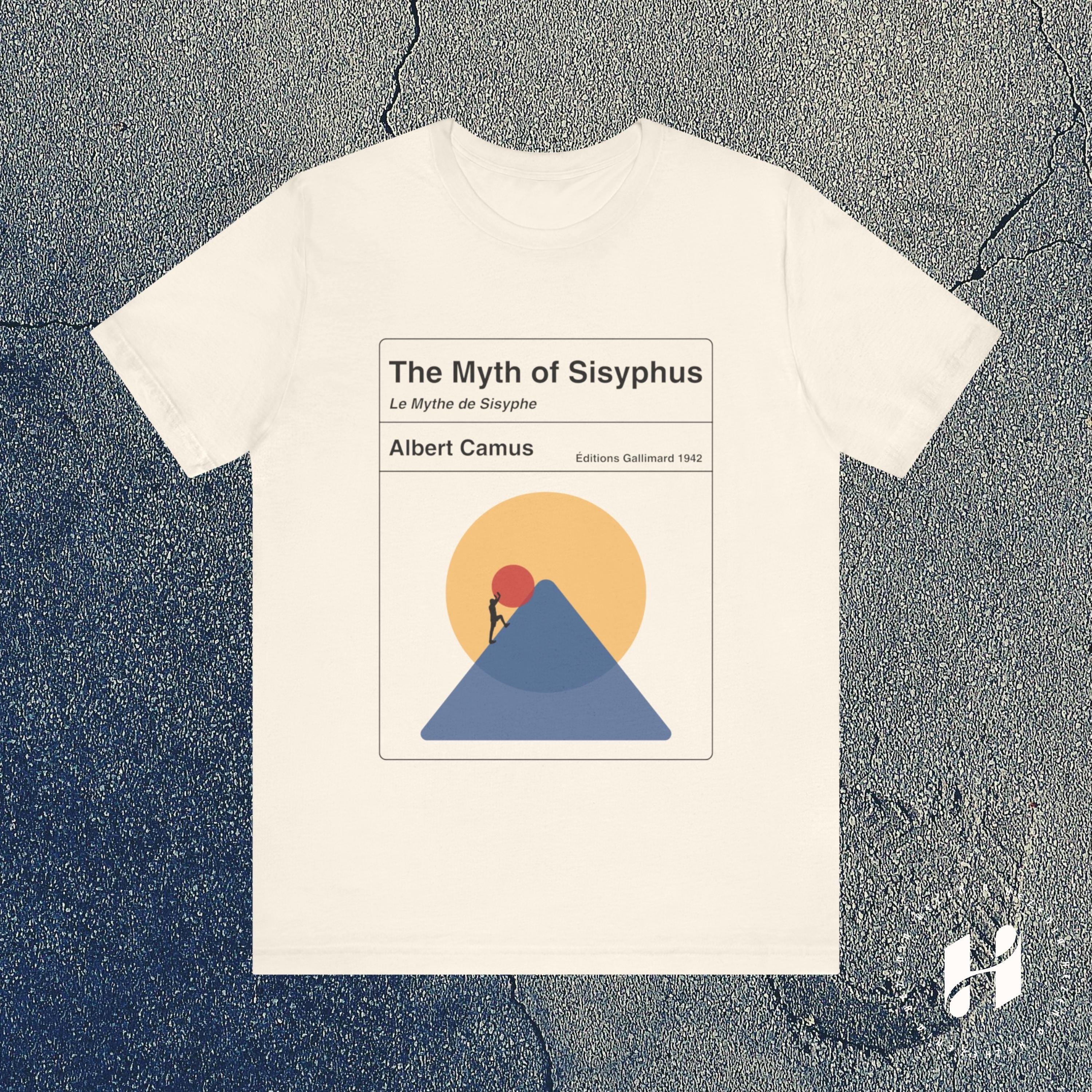 Mythe of Sisyphus Minimalist T-shirt, Unisex Graphic Tee, Mythology ...