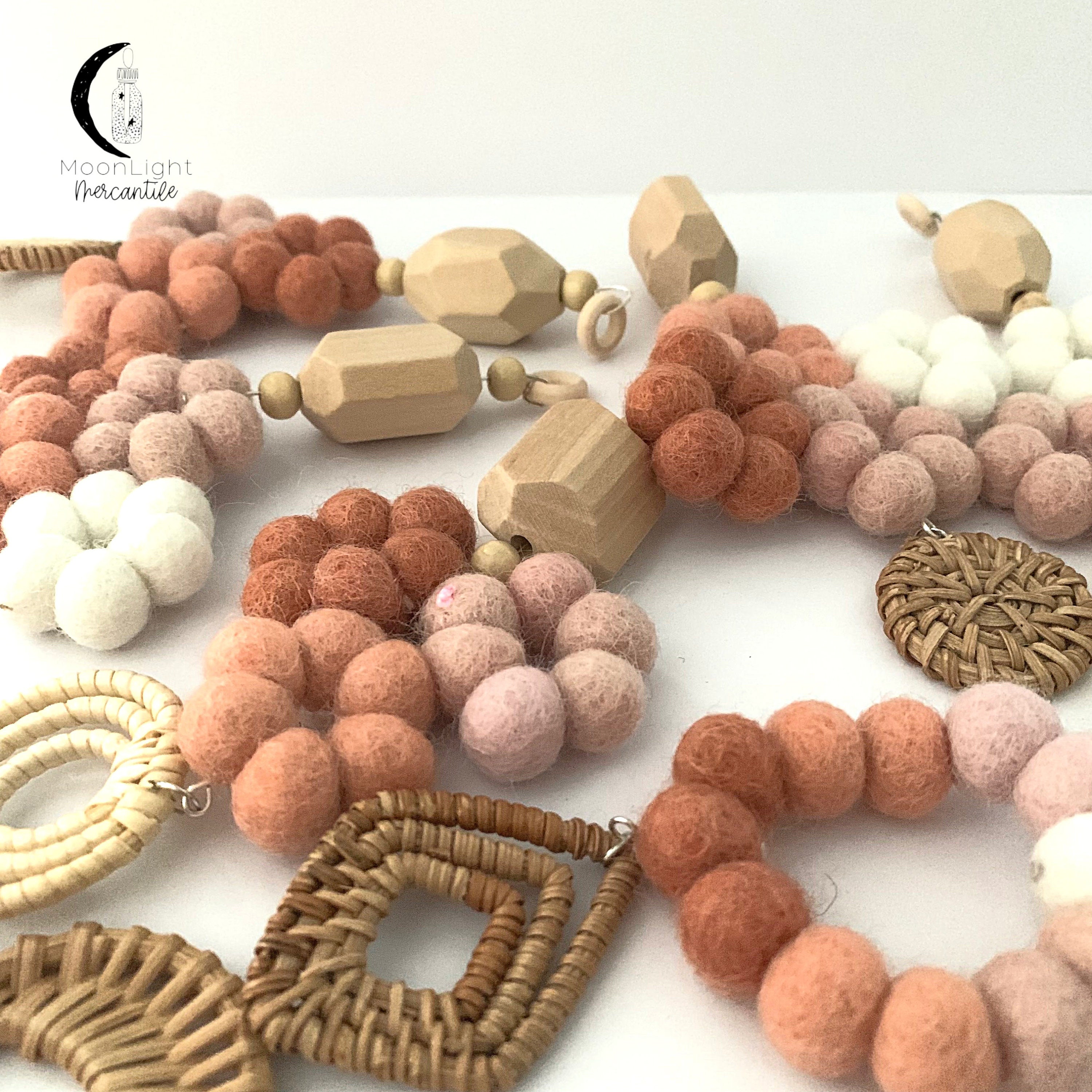 Car Air Freshener Wool Felt Balls Car Oil Diffuser Wool - Etsy