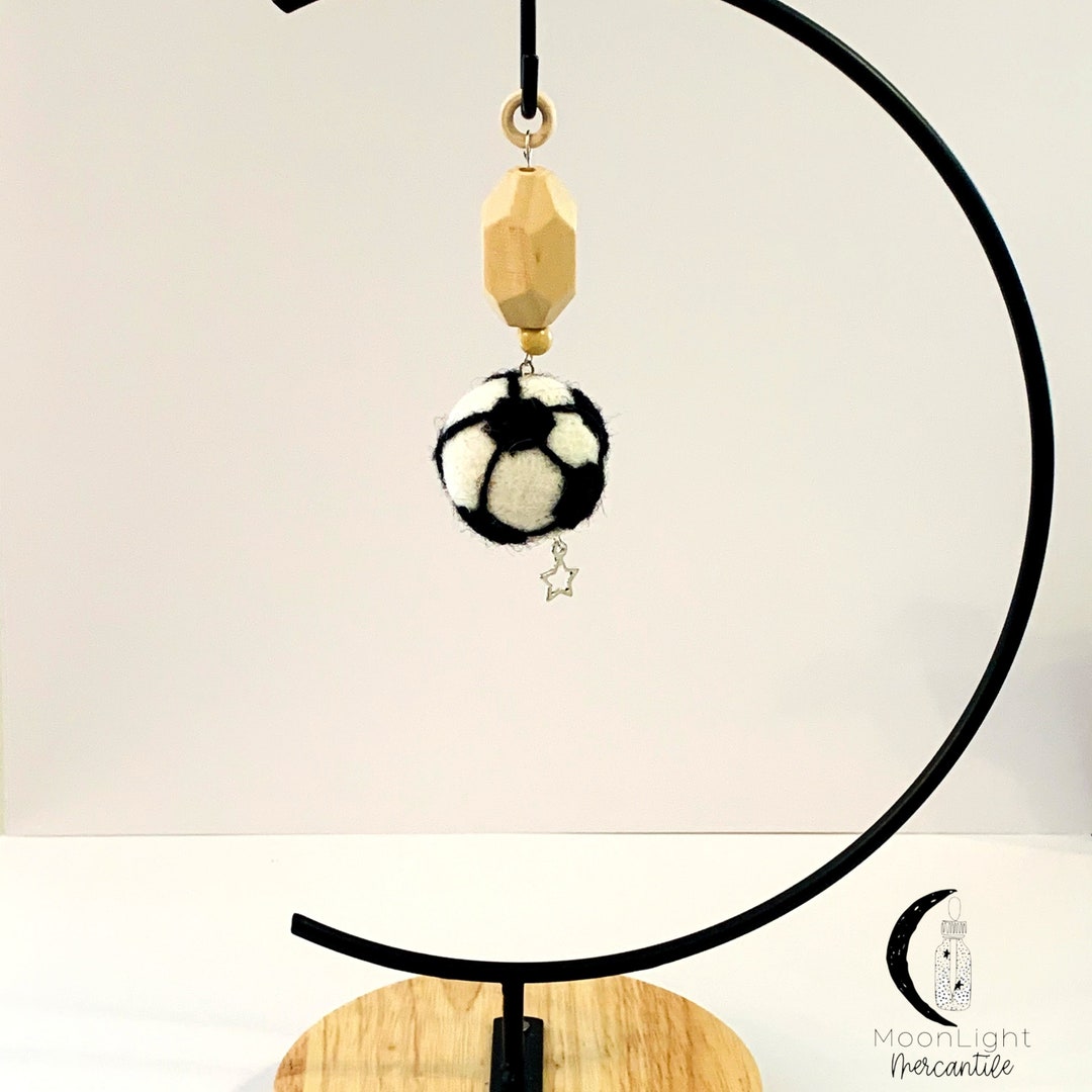 Car Air Freshener Wool Felt Soccer Ball Car Oil Diffuser - Etsy