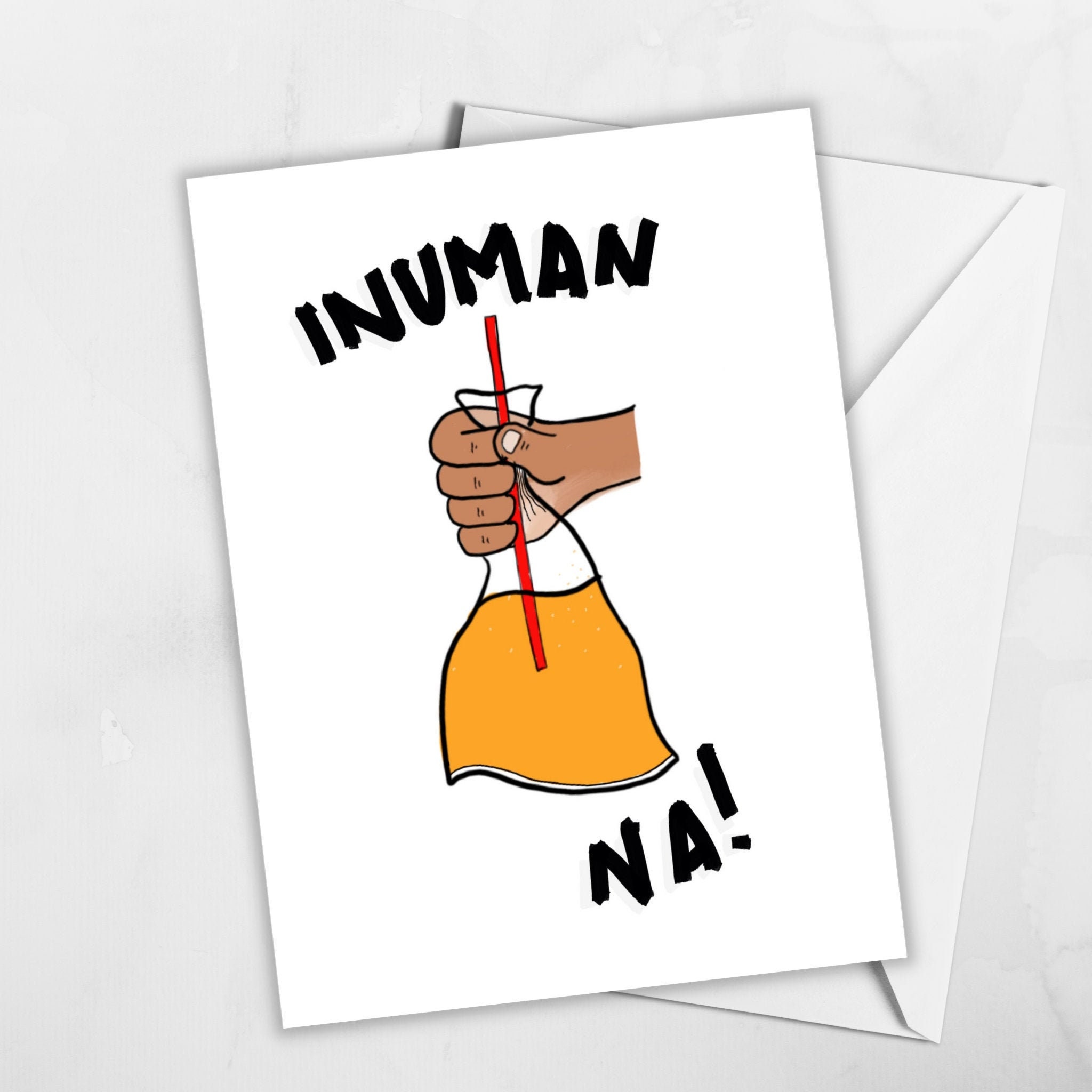 Inuman Na Card Filipino Greeting Card Blank Greeting Card | Etsy