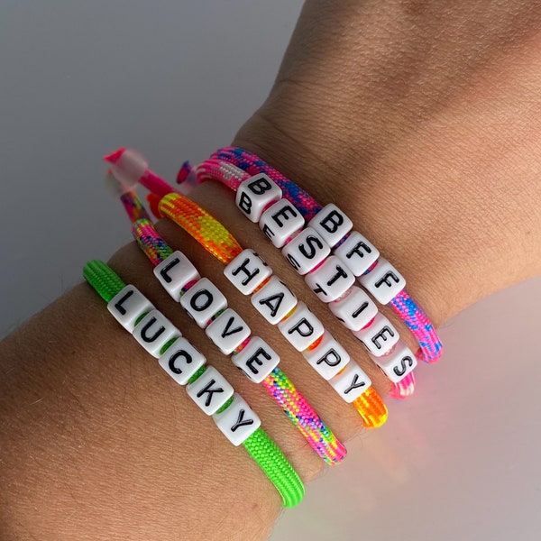 Neon Bracelet - Etsy