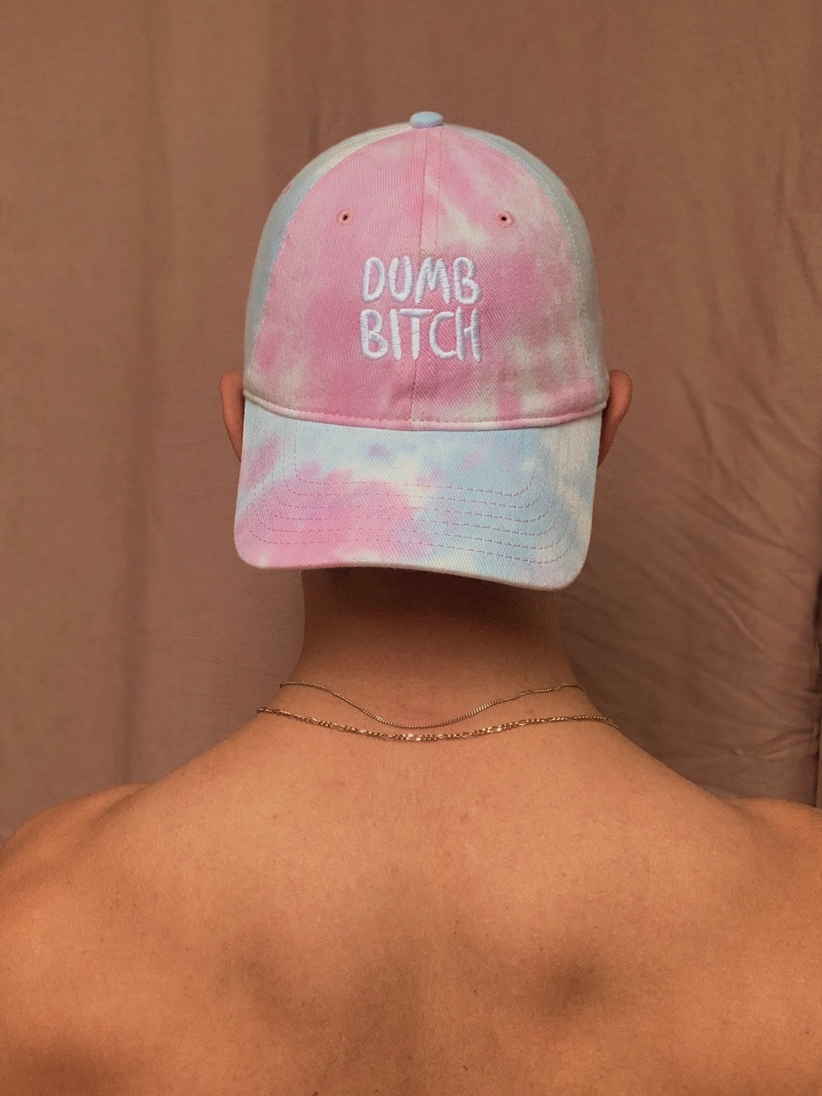 Dumb Bitch Tie Dye Cap - Etsy