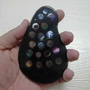 Non-working Fake Toy Transparent Handmade Pear Phone iPhone Made of ...