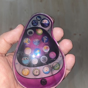 Non-working Fake Toy Transparent Handmade Pear Phone iPhone Made of ...