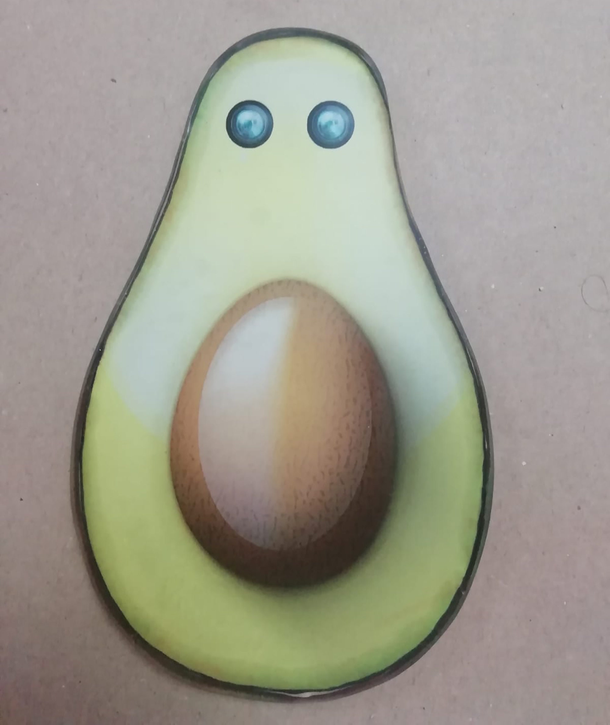 Non-working Fake Toy Transparent Handmade Avocado Phone Not a Pear ...