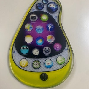 Non-working Fake Toy Transparent Handmade Pear Phone iPhone Made of ...