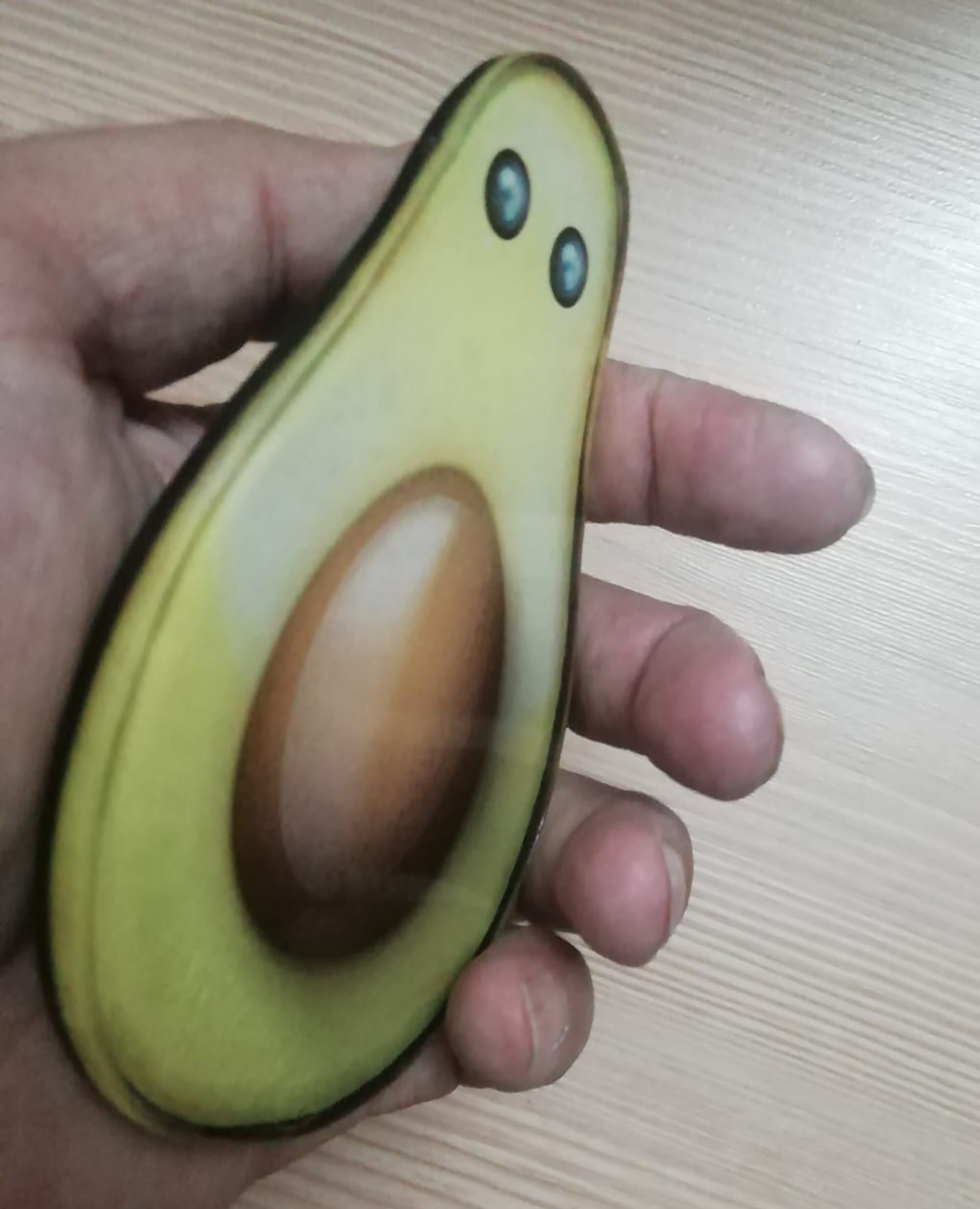 Non-working Fake Toy Transparent Handmade Avocado Phone Not a Pear ...