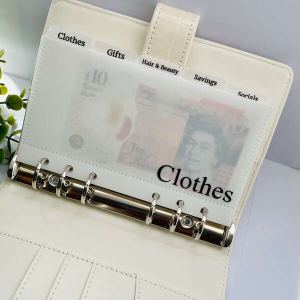 Cash Wallet Divider Envelopes - Etsy